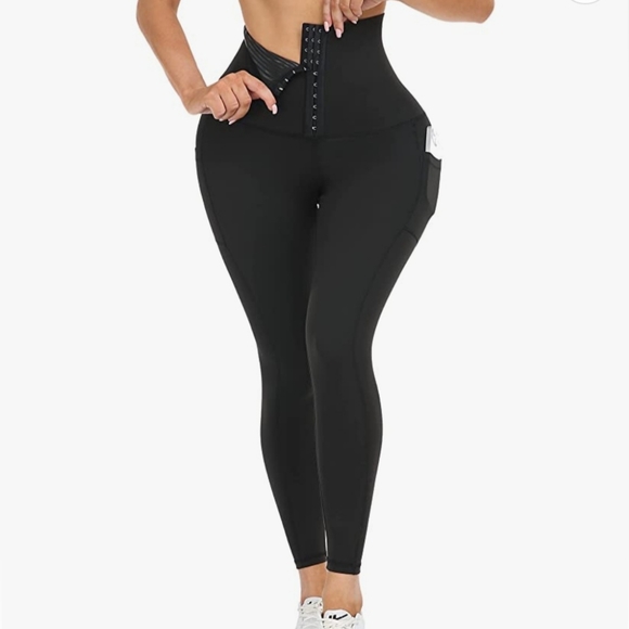 CHRLEISURE | Pants & Jumpsuits | High Waisted Tummy Control Leggings ...